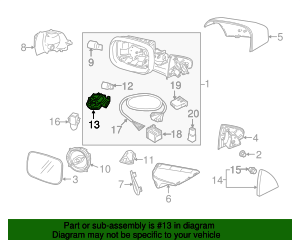 2007-2014 Volvo XC90 Camera - Driver's Side (LH) 31385996 | TascaParts.com