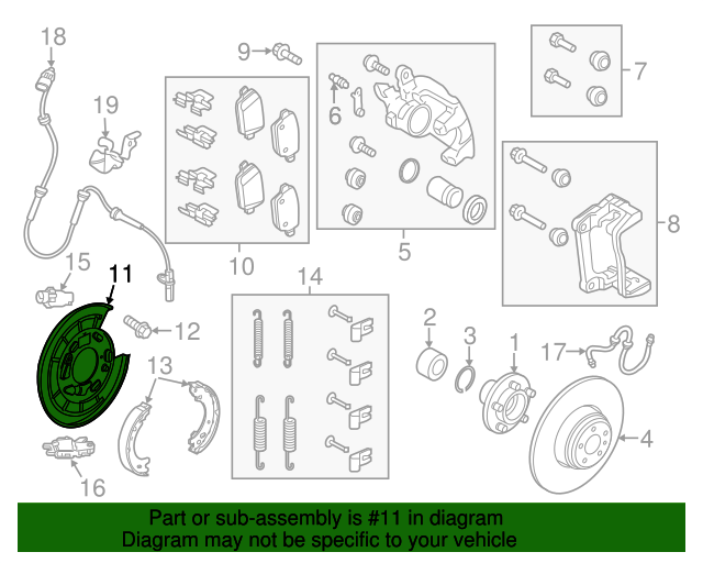 2008-2012 Land Rover LR2 Splash Shield LR001021 | JaguarParts.com