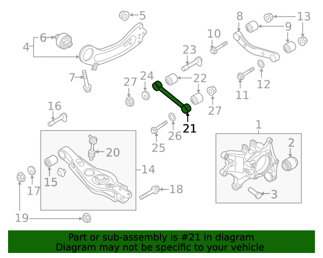2020-2024 Hyundai Palisade Lateral Arm 55250-S8000 | OEM Parts Online