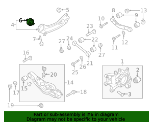 2019-2022 Hyundai Suspension Control Arm Bushing 55275-S8000 | QuirkParts