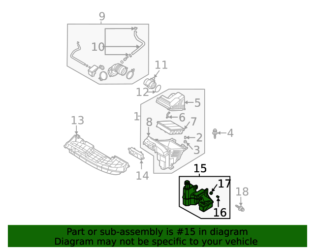 Genuine Resonator for 2021-2024 Hyundai Elantra | Part# 28190-AA100 ...