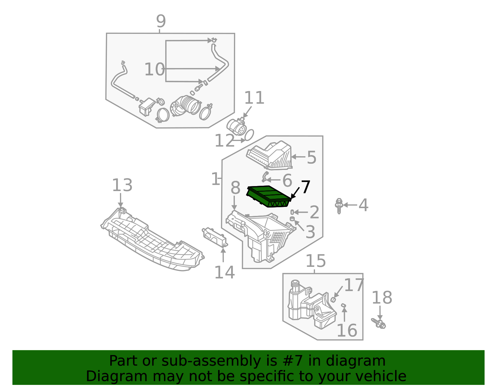 2021-2025 Hyundai Elantra Air Filter 28113-AA670 | OEM Parts Online