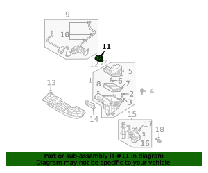 2020-2023 Hyundai Mass Air Flow Sensor 28164-2J600 | OEM Parts Online