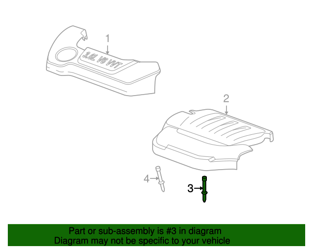 12567370 Stud - New OEM Part From GM Parts Direct | GM Parts Store