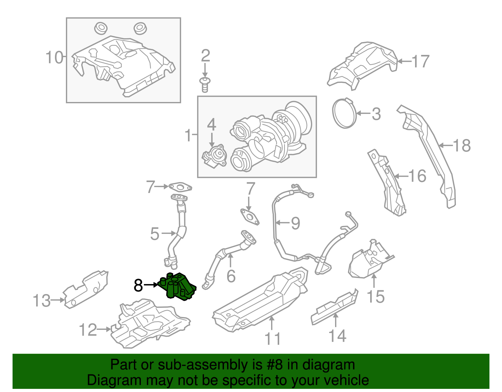 11428092560 - 2010-2019 BMW Oil Return Cover (11-42-8-092-560) | BMW of ...