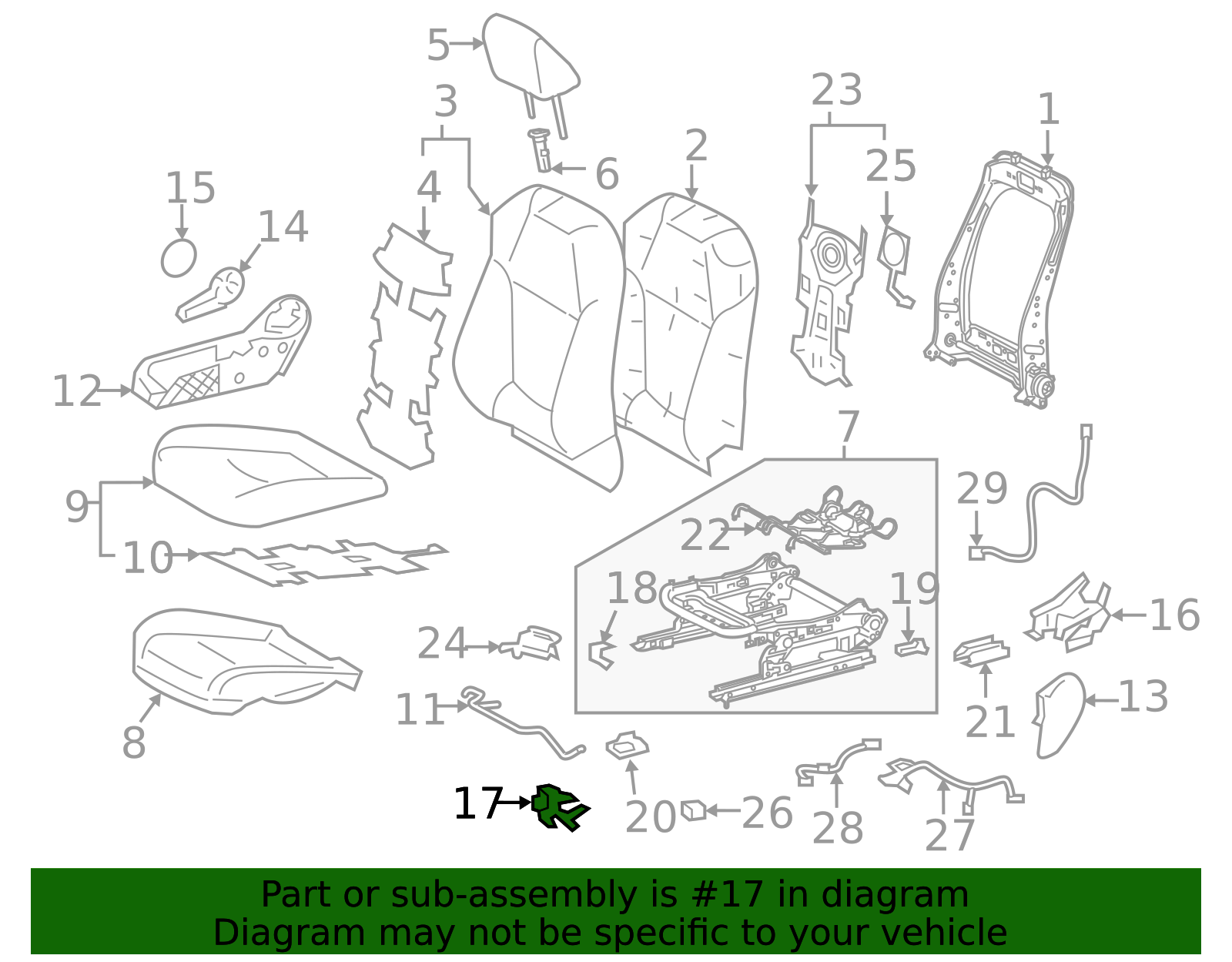7181A-0R010 - Heater Control Holder 2018-2025 Toyota | Longo Toyota Parts