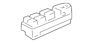 2007-2021 GM Window Switch - Driver's Side (LH) 20835553 | TascaParts.com