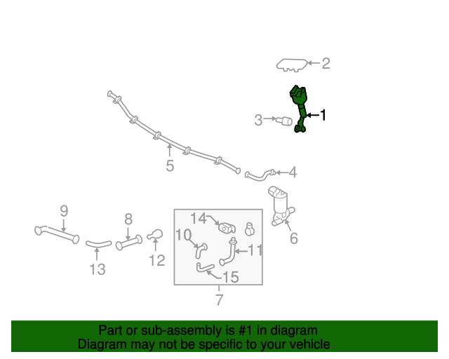2006-2008 Lexus Actuator 85207-53040 | OEM Parts Online