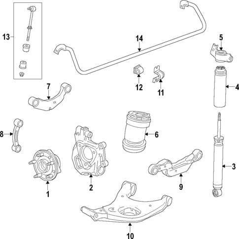 2013 cadillac xts parts store
