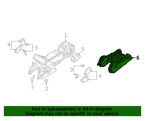 4M0-820-027-A - Air Inlet 2017-2023 Audi | Audi OEM Parts
