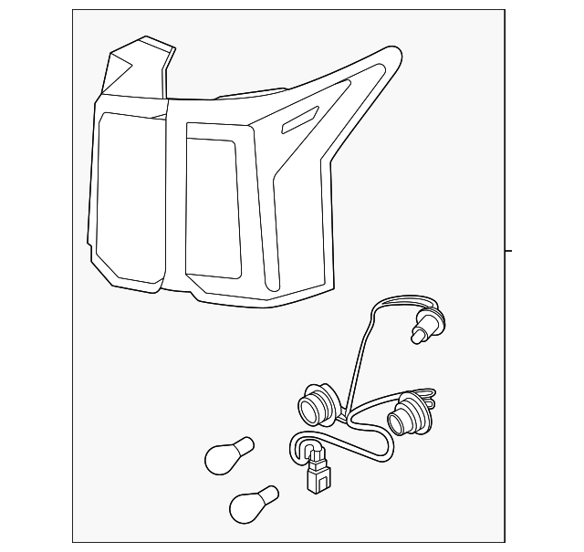 2024-2025 Kia Sorento Tail Lamp Assembly 92420-R5600 | Retail ...