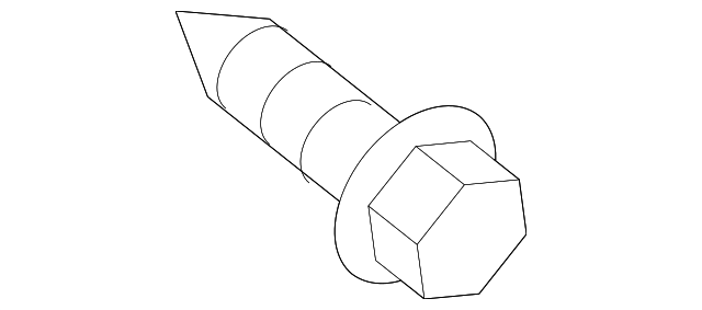 2005-2009 Subaru Body A-Pillar Trim Panel Screw 047406200 | Subaru ...