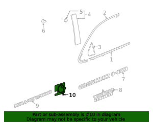 2021-2023 Chevrolet Silverado 2500 HD F Plate 84763214 | Auto Parts Express