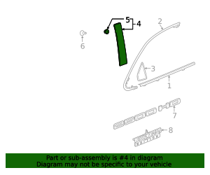 Applique 84987909 | GMPartsDirect.com