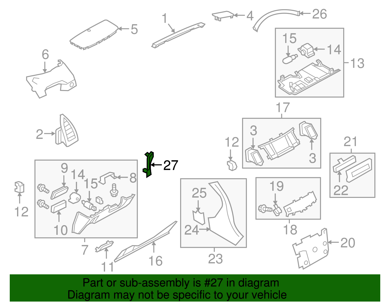 2015-2017 Infiniti QX80 Finish Molding 68410-5ZA0A | INFINITI OF WEST ...