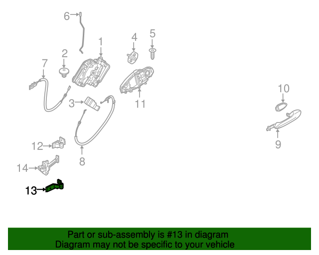 Genuine BMW 41-00-7-495-994 | Lower Hinge | FREE Shipping on Most ...