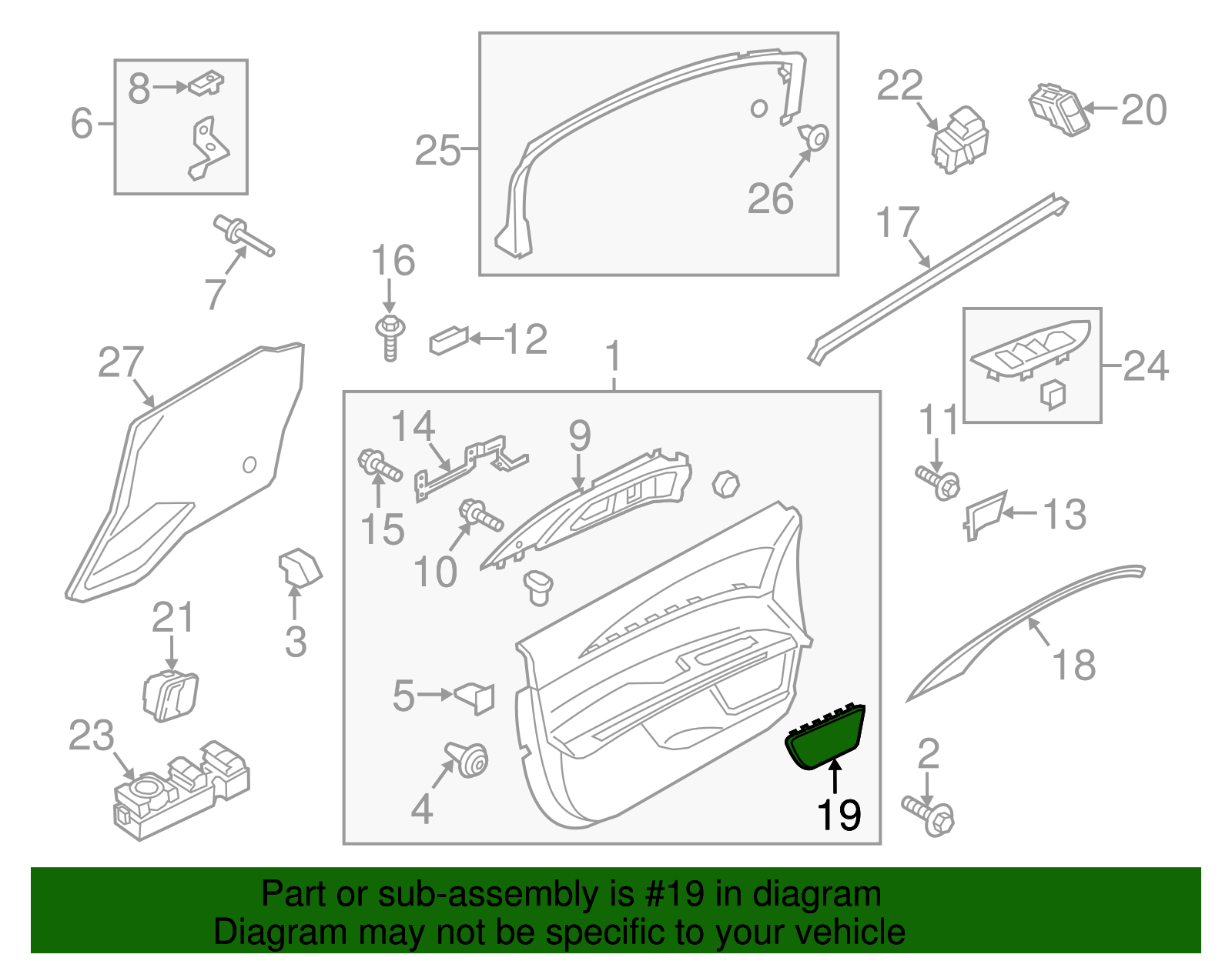 FP5Z-18978-AC - Speaker Grille | Ford OEM Parts Outlet