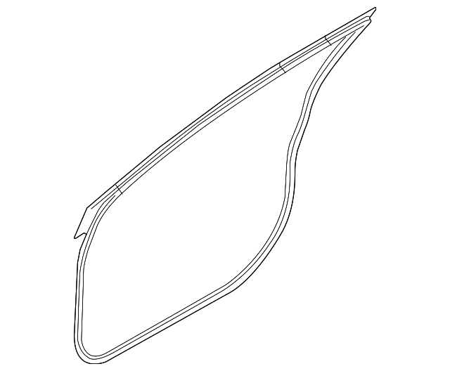 82140-L3000 - Door Weather-Strip - 2021-2022 Kia K5 | Kia Auto Parts