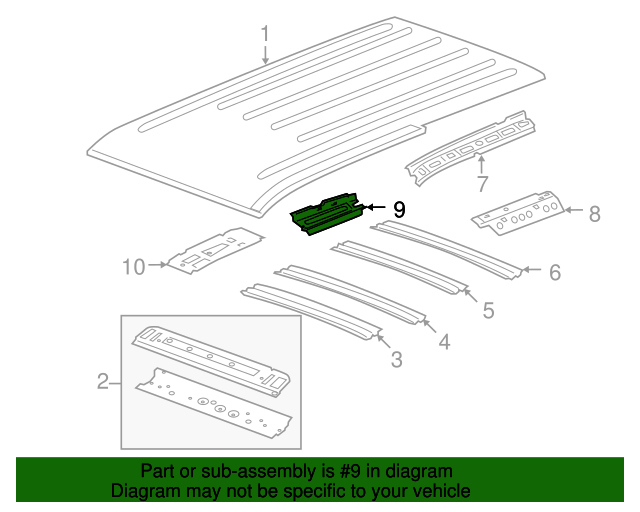 25893142 - F Rail 2007-2014 GM | GM Wholesale Direct