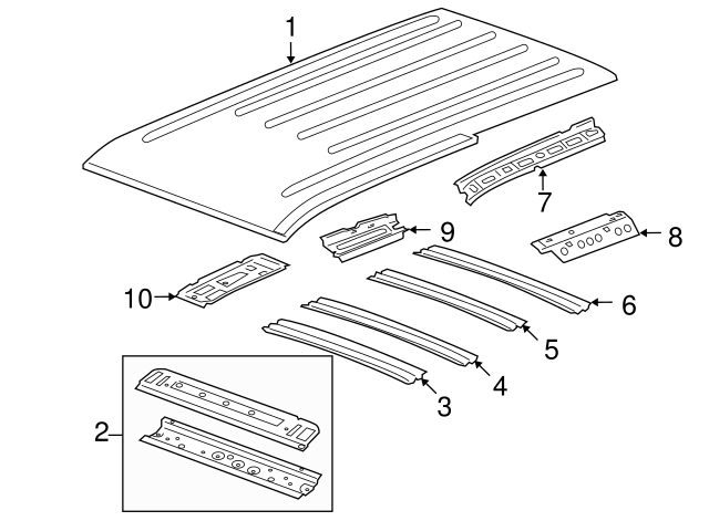 25893142 - F Rail 2007-2014 GM | GM Wholesale Direct