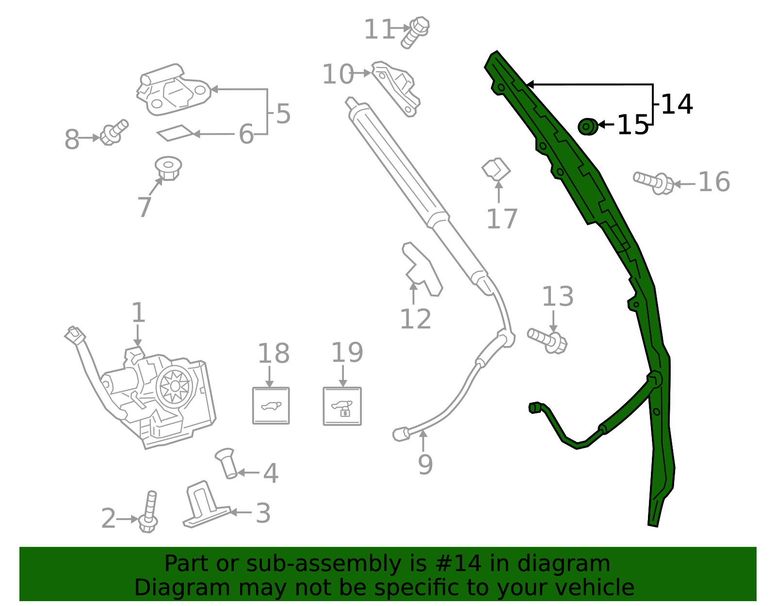 2021-2024 Toyota Venza Pinch Sensor 84280-48060 | Retail Performance Auto Parts