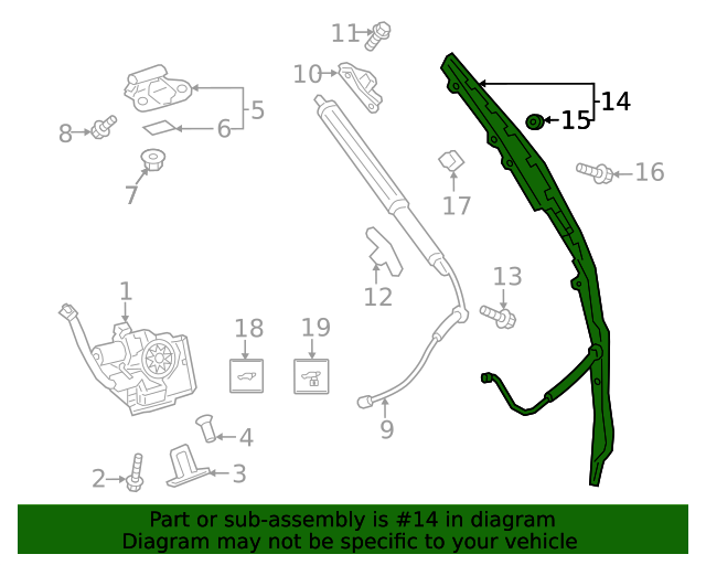 2021-2024 Toyota Venza Sensor 84280-48060 | Toyota Parts Center