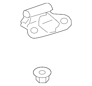 2021-2025 Toyota Hinge 68810-F6020 | Toyota Parts Center