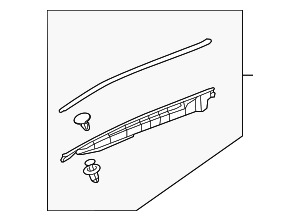 2013-2018 Lexus Protector 53806-33050 | OEM Parts Online