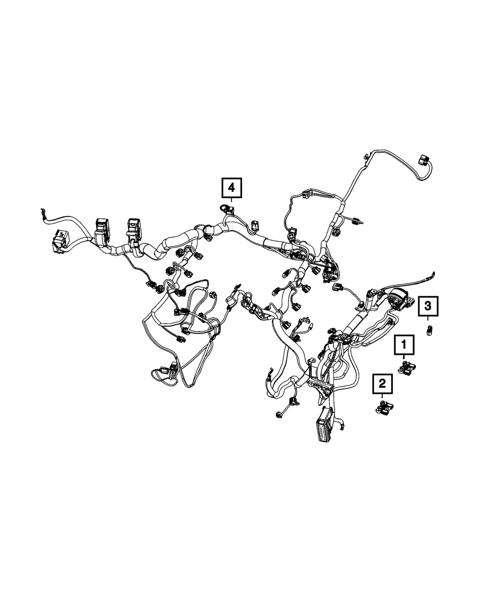 2013-2023 Ram Fusible Link Terminal 68164797AA | My Mopar Parts