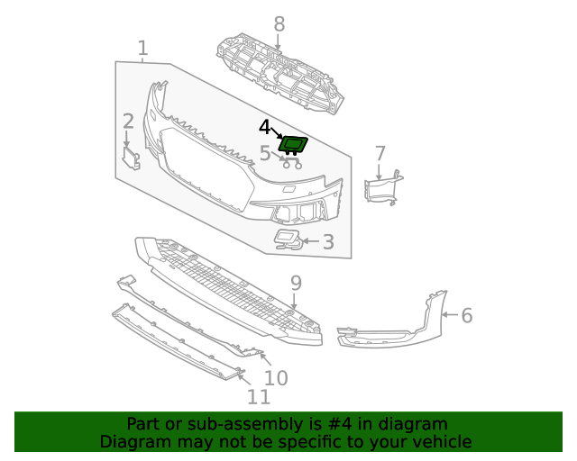 8W0-807-788-G - Cap Guide 2020-2023 Audi A4 allroad | Audi OEM Parts