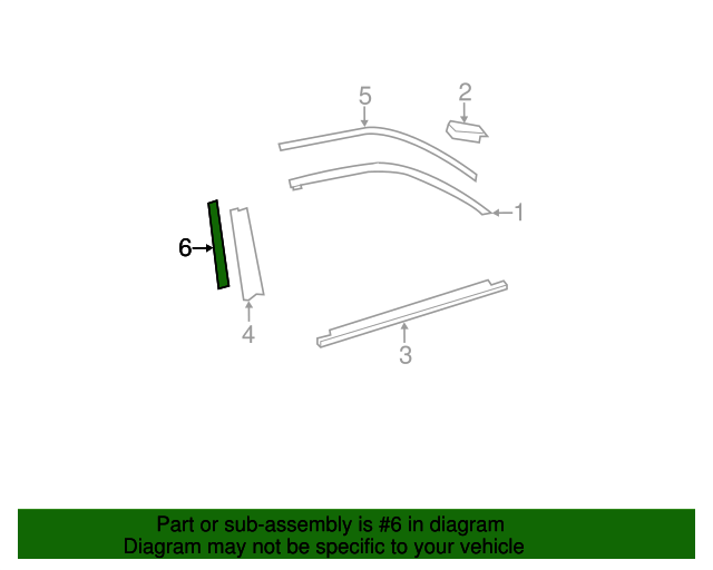 75977-06010 - Stripe 2007-2011 Toyota Camry | AutoNation Parts