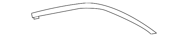 2007-2011 Toyota Camry Upper Molding 75764-06040 | Toyota Parts Center