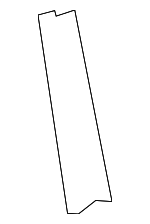 2007-2011 Toyota Camry Window Molding 75762-06020 | LaGrange Toyota