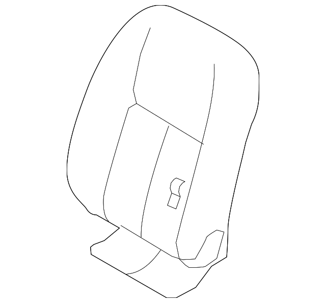 2019-2021 Nissan Seat Back Assembly 87650-9FV2D | Team Nissan Inc.