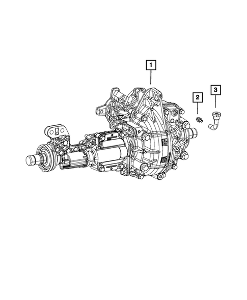 Front Axle: Housing, Differential and Vent for 2024 Ram 1500 | Mopar ...