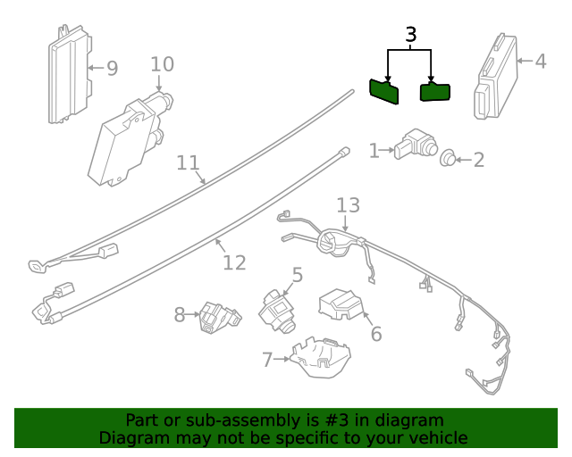 Genuine BMW 51-12-5-A45-E39 | Mount Kit | FREE Shipping on Most Orders ...