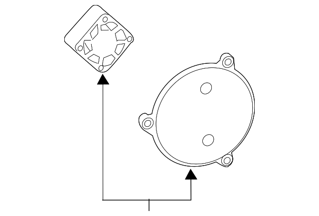 63118496140 - 2019-2023 BMW Headlight Control Module Cooling Fan (63-11 ...