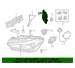 Genuine BMW 63-11-5-A0A-FB0 | Control Module | FREE Shipping on Most ...