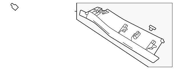 2020-2025 Buick Encore GX Upper Trim 42738780 GM | GMPartsDirect.com