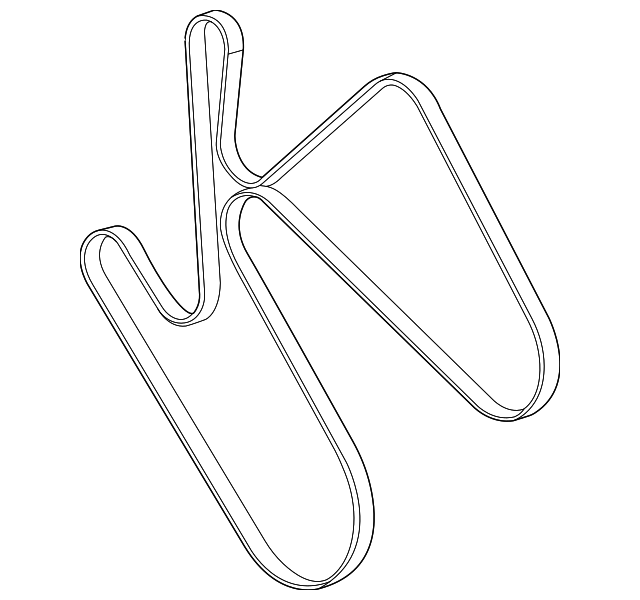 12708561 - Serpentine Belt 2020-2024 GM | Chevrolet Parts Direct