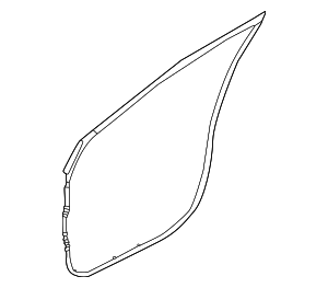 2020-2025 Nissan Sentra Door Weather-Strip 80831-6LE0A | My Nissan Part