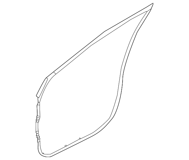 2020-2025 Nissan Sentra Door Weather-Strip 80831-6LE0A | Olympia Nissan ...