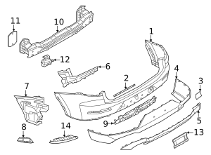 51-11-5-A41-F74 - Lower Cover - 2022 BMW X4 | Wholesale BMW