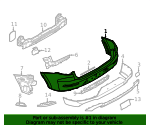 2022 BMW X4 Lower Cover 51-11-5-A41-F74 | Visionary Parts