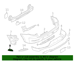 Genuine BMW 51-12-9-850-285 | Outer Support Insulator | FREE Shipping ...