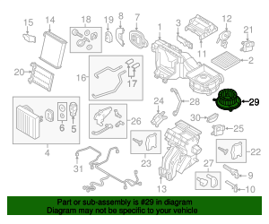 2015-2018 Volkswagen Fan & Motor 5Q1-819-021-J | Wolfsburg Parts Direct