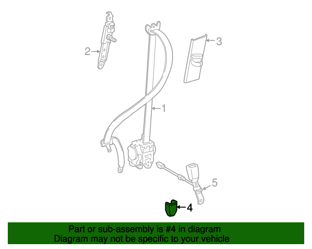 73233-0C010-C0 - Cover - 2008-2023 Toyota | OEM Genuine Toyota Parts