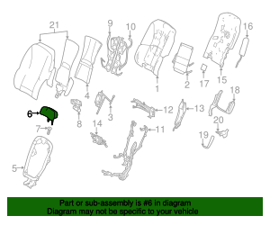 71950-50160-C1 - Headrest 2018-2024 Lexus | AutoNationParts.com