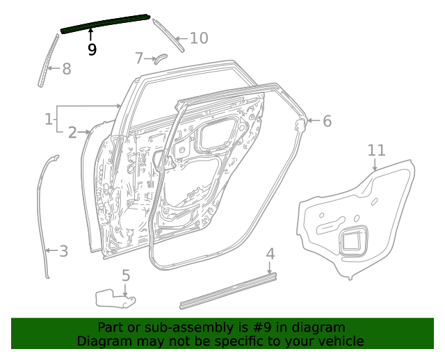 75988-62010 - Black Out Tape - 2016-2020 Toyota Mirai | OEM Genuine Toyota Parts