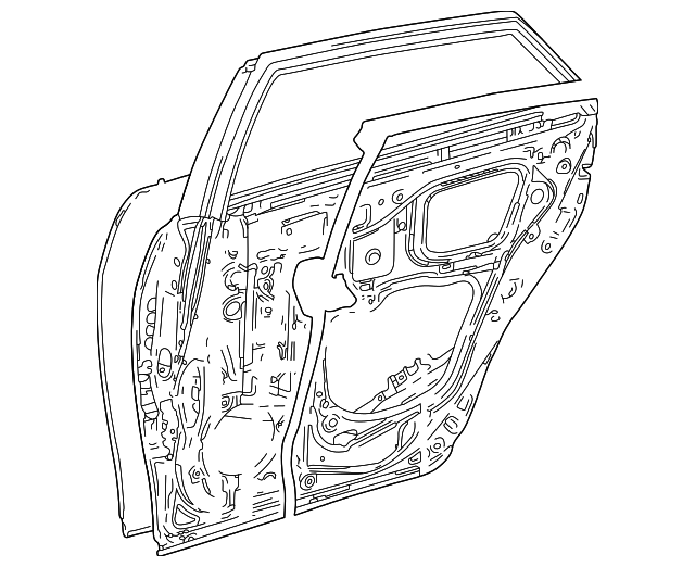 2016-2020 Toyota Mirai Door Shell 67003-62020 | Toyota Parts Center